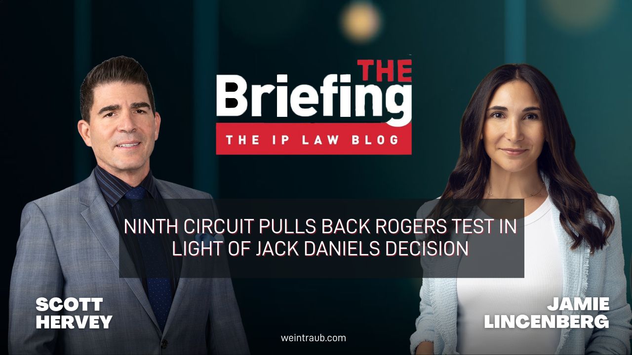 Ninth Circuit Pulls Back Rogers Test in Light of Jack Daniels Decision ...