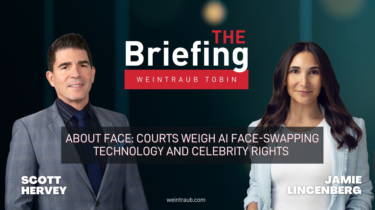 About Face: Courts Weigh AI Face-Swapping Technology and Celebrity ...
