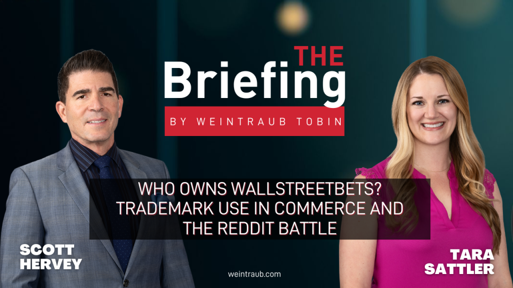 Who Owns WallStreetBets? Trademark Use in Commerce and the Reddit ...